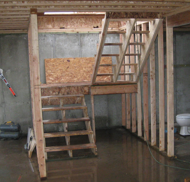 Framing Basement Stairs Openbasement